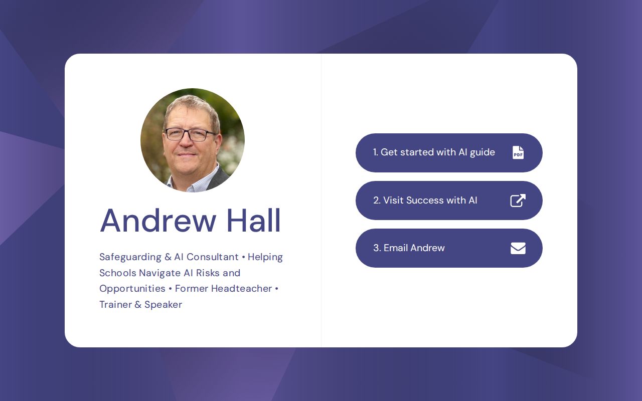 Andrew Hall • Success with AI